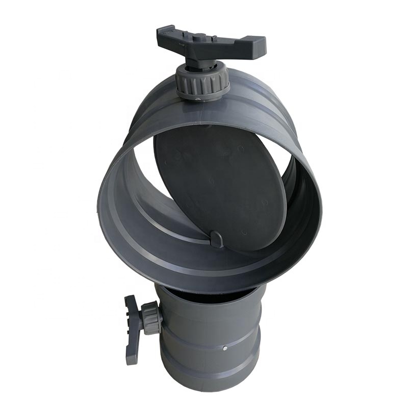 PP/pvc manual volume control duct valve,air supply vent damper - Buy ...