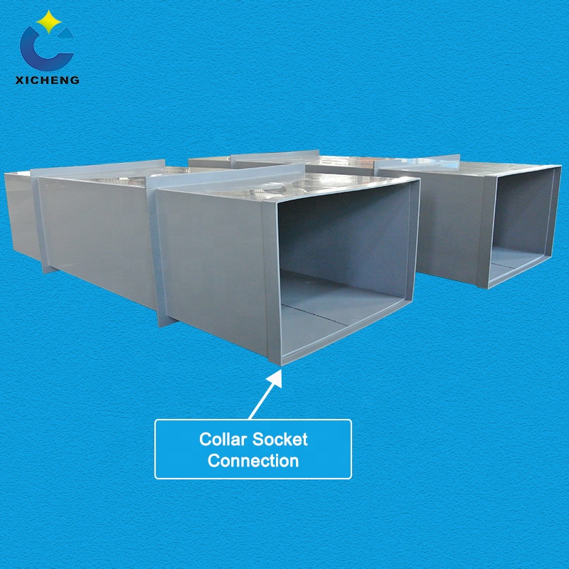 Plastic Ventilation Customized Square Air Duct Polypropylene Pipe - Buy ...